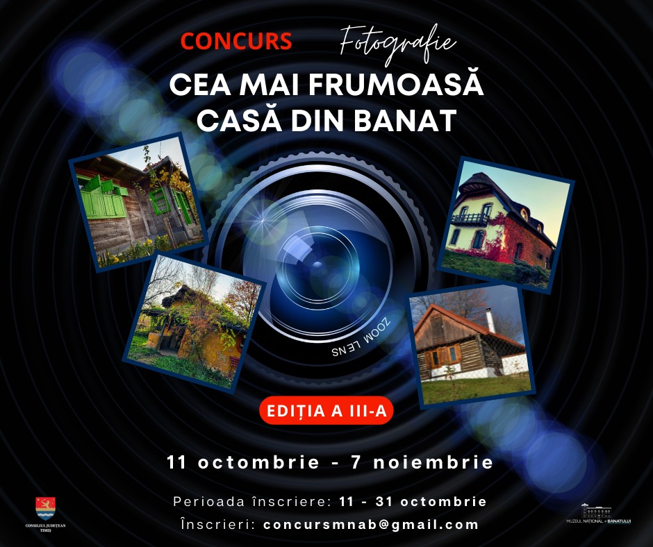 Concurs foto „Cea mai frumoasă casă din Banat”, ediția a III-a