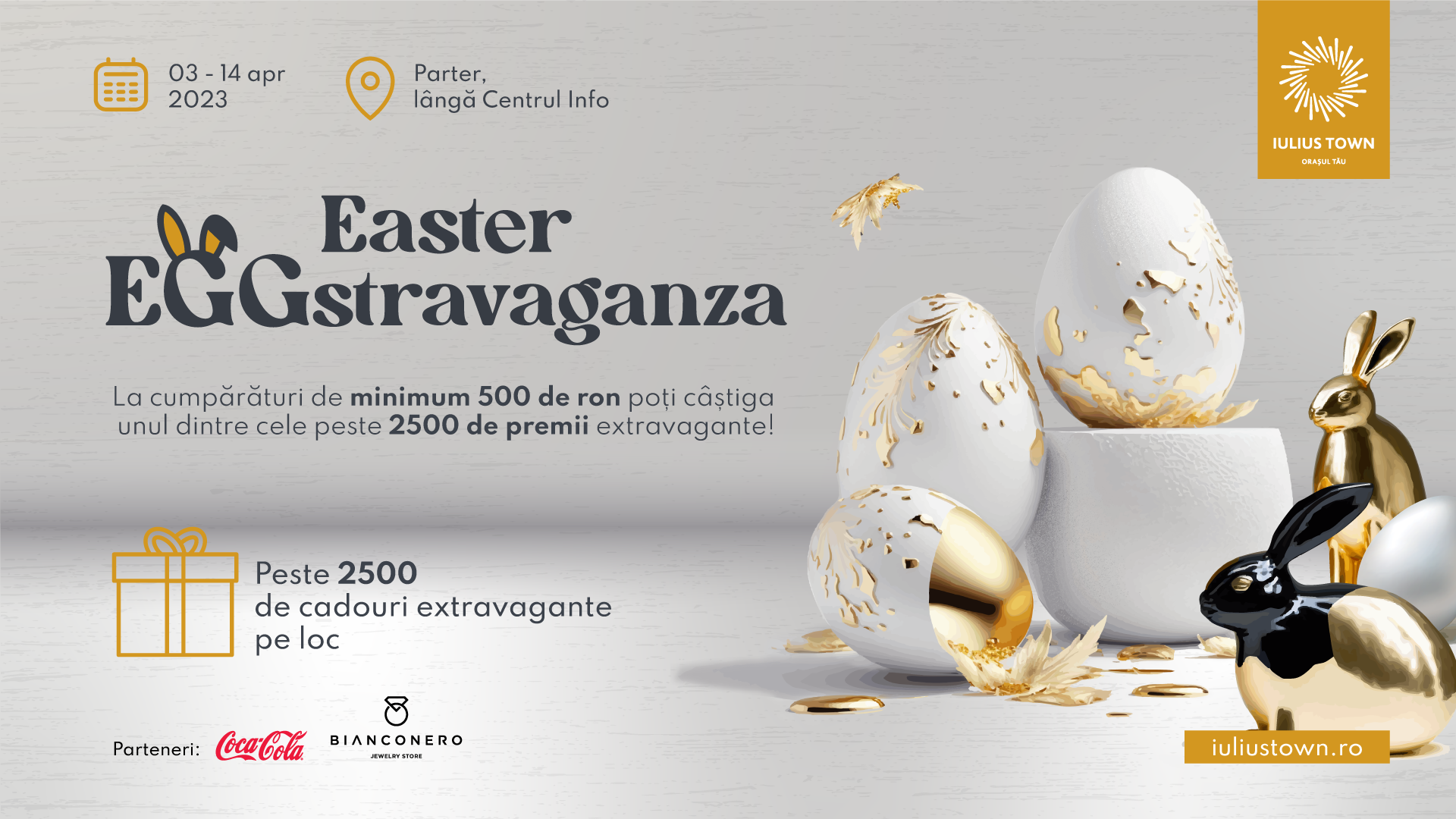 Cu Easter EGGstravaganza totul este la superlativ în Iulius Town: peste ...