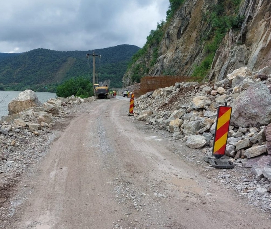 Drum închis pe Clisura Dunării