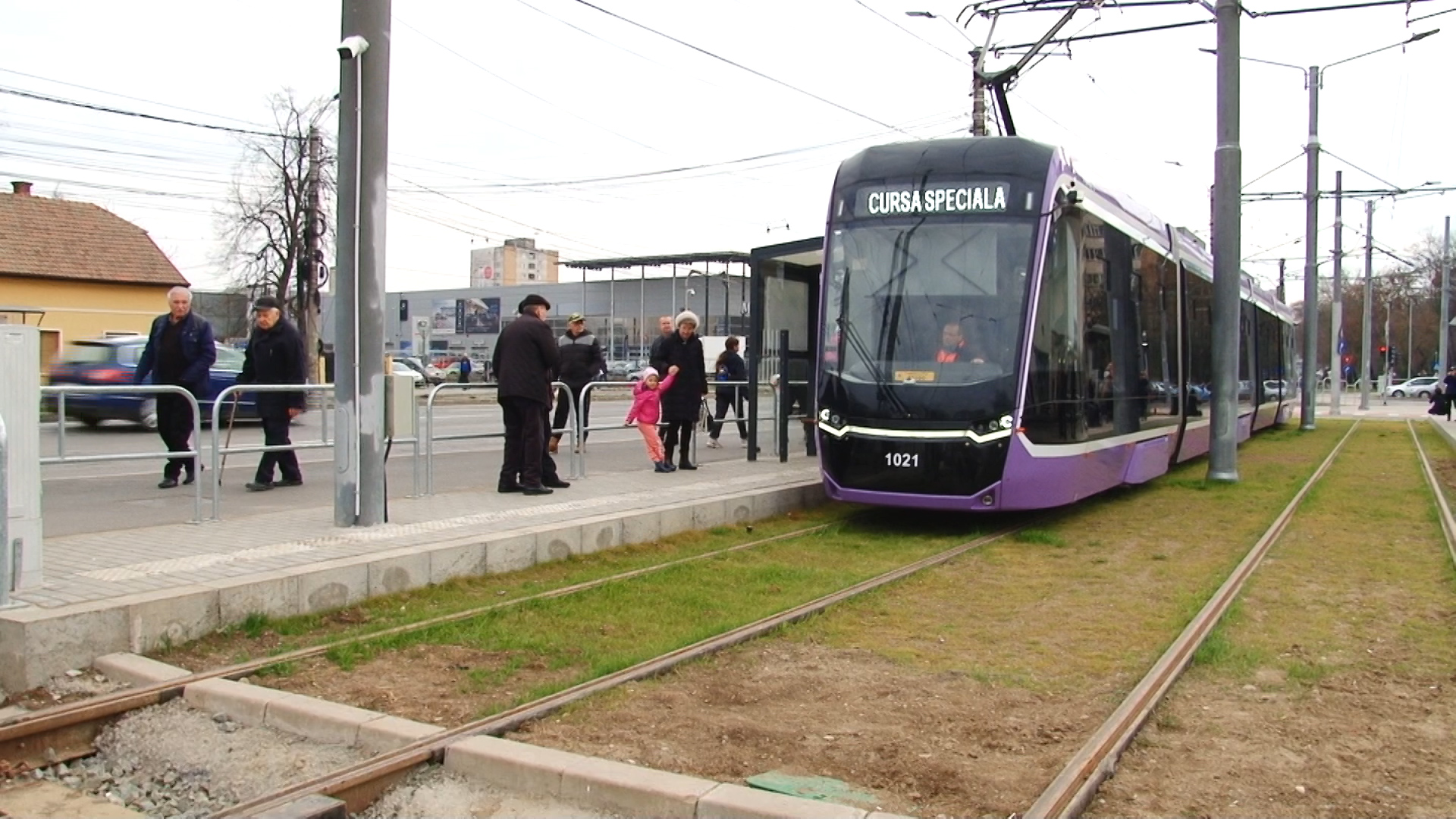 TRAMVAIUL 4 PE BULEVARDUL CETATII 18 FEBRUARIE 2024.Still085 | Banatul ...