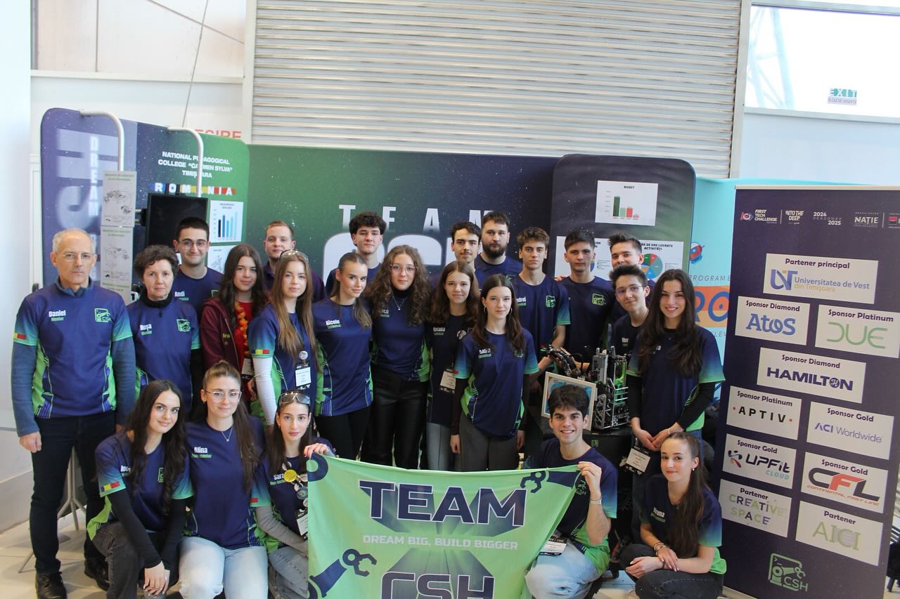 Echipa timișoreană de robotică Team CSH, calificată la Camionatul Mondial de Robotică din Huston